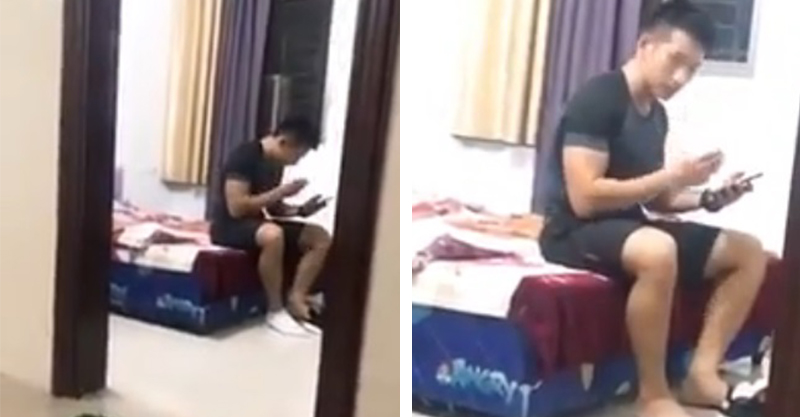 帥哥94不一樣！鮮肉脫襪子猛吸狂聞 被發現立馬嬌羞滾床：襪控錯了嗎～ | TEEPR 亮新聞