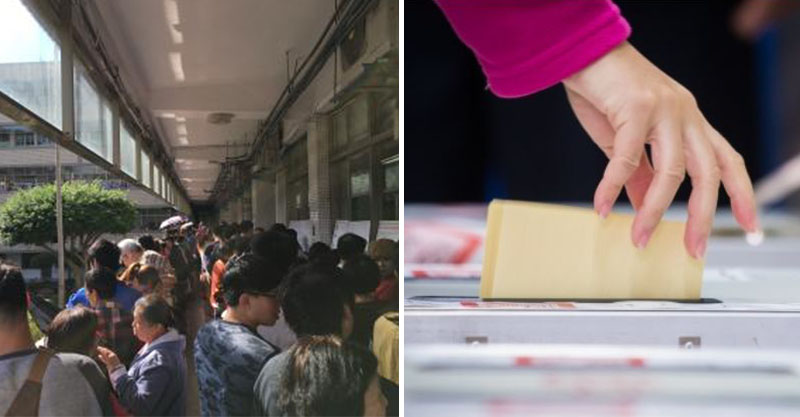 大媽日常／投票排好久阿嬤崩潰 飆選務人員「站久很累耶～」年輕人神回：先躺著也沒關係啊XD | TEEPR 亮新聞