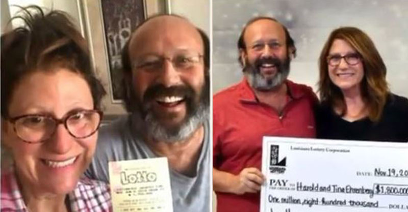 夫妻看到貓睡覺秒衝去買樂透 意外中頭彩2700萬！哭到小孩傻眼 | TEEPR 亮新聞