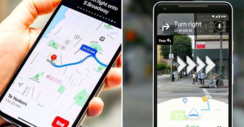 路痴救星登場！Google Maps＋「AR功能」箭頭直接出現在你眼前 | TEEPR 亮新聞