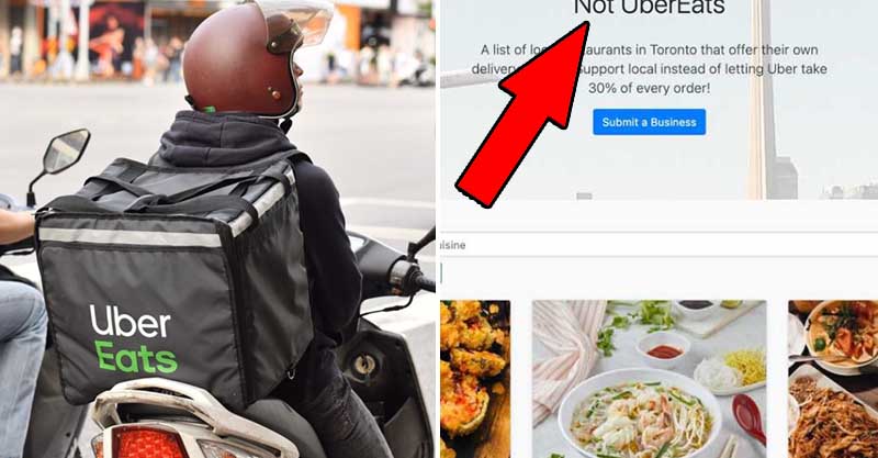 不爽外送平台抽30% 他創辦「Not Uber Eats」6000人註冊挺小店！ | TEEPR 亮新聞