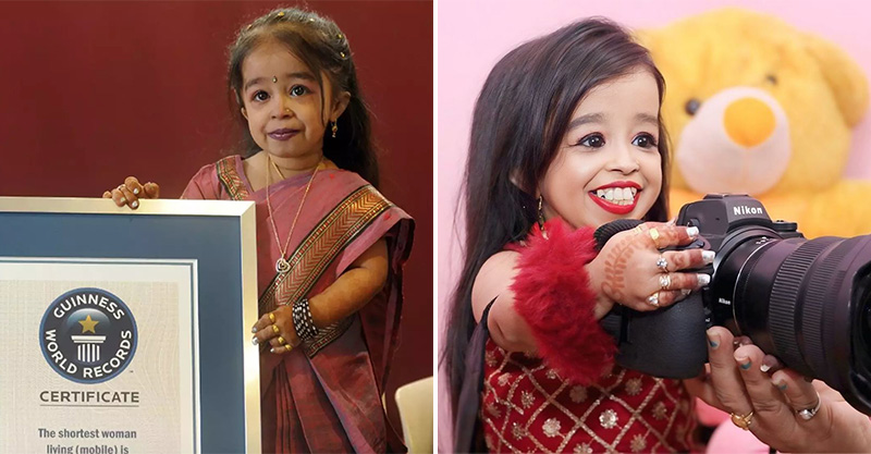 世界最矮女子！身高僅62.8公分 與「世界最高男子」世紀合照曝 | TEEPR 亮新聞