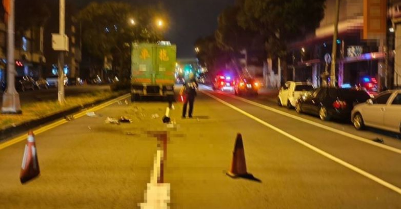 台中死亡車禍！台中22歲騎士「與曳引車相撞」捲入車底 血流滿地慘死 | TEEPR 亮新聞