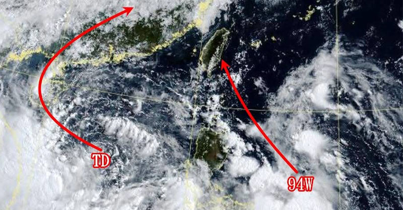 西有蝴蝶！熱帶擾動94W「從東部逼近」 明增強北上影響曝 | TEEPR 亮新聞