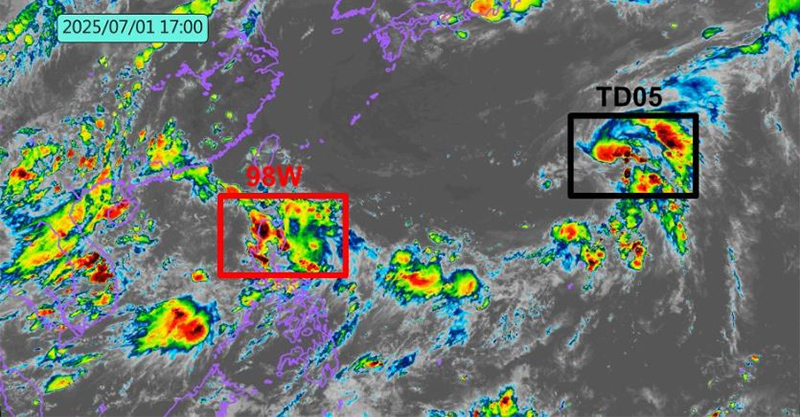 恐直撲而來！雙颱接力生成 「登陸台灣」機率曝 | TEEPR 亮新聞