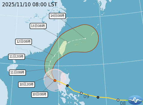 颱風假有望！鳳凰暴風圈侵襲率上升 7縣市飆破90% | TEEPR 亮新聞